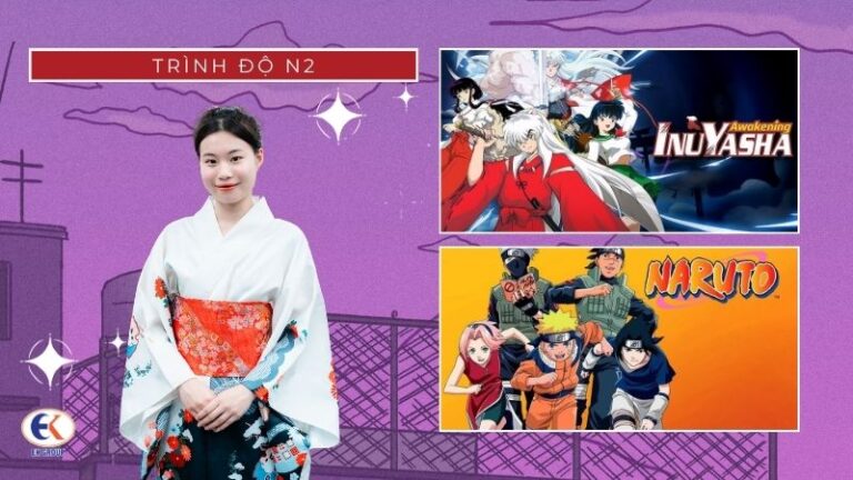 Những bộ phim Anime từ trình độ N5-N1 để nâng trình Kaiwa