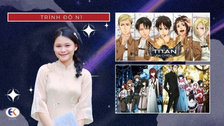 Những bộ phim Anime từ trình độ N5-N1 để nâng trình Kaiwa