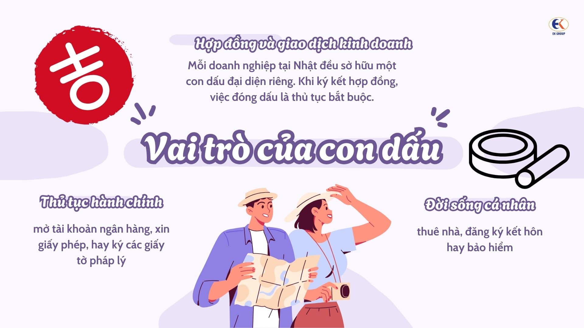 Con dấu Inkan tại Nhật - Tất tần tật điều bạn cần biết - EK Group